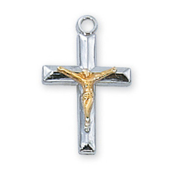 Hail Mary Gifts | Jewelry | 8 Ch Ss Crucifix | Poshmark